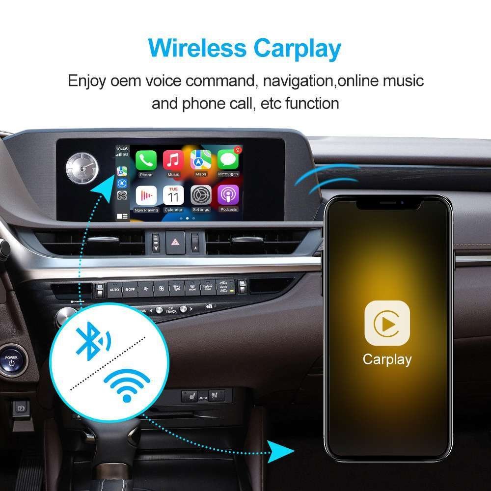 Wireless Carplay Box for Lexus ES ES200 ES250 ES260 ES300 ES330 ES350 ...
